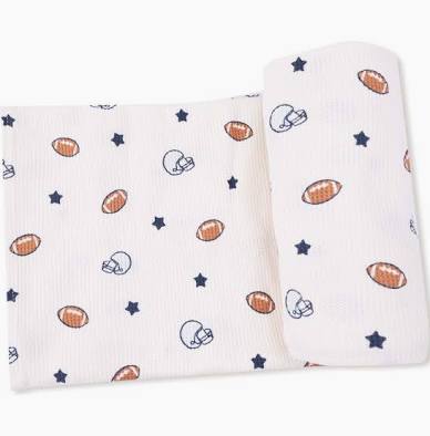 Angel Dear Football & Stars Swaddle – Kids on King